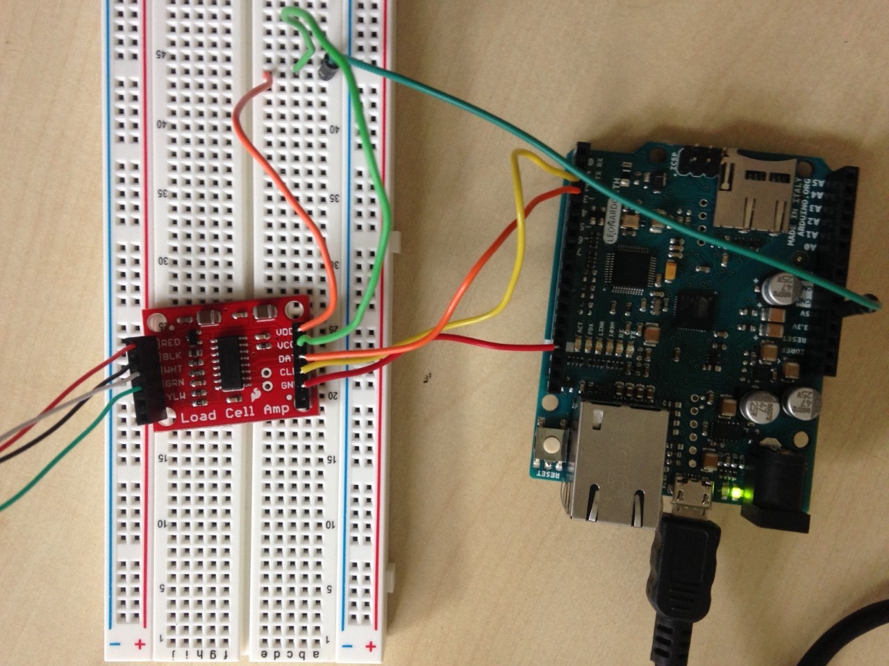 [Résolu] Balance avec arduino et capteur de force par AmelieeeeS - page 1 - OpenClassrooms